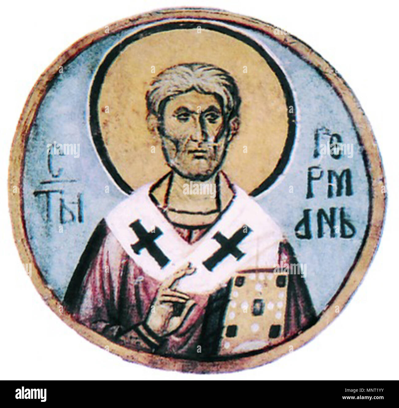 Patriarch germanus i of constantinople hi-res stock photography and ...