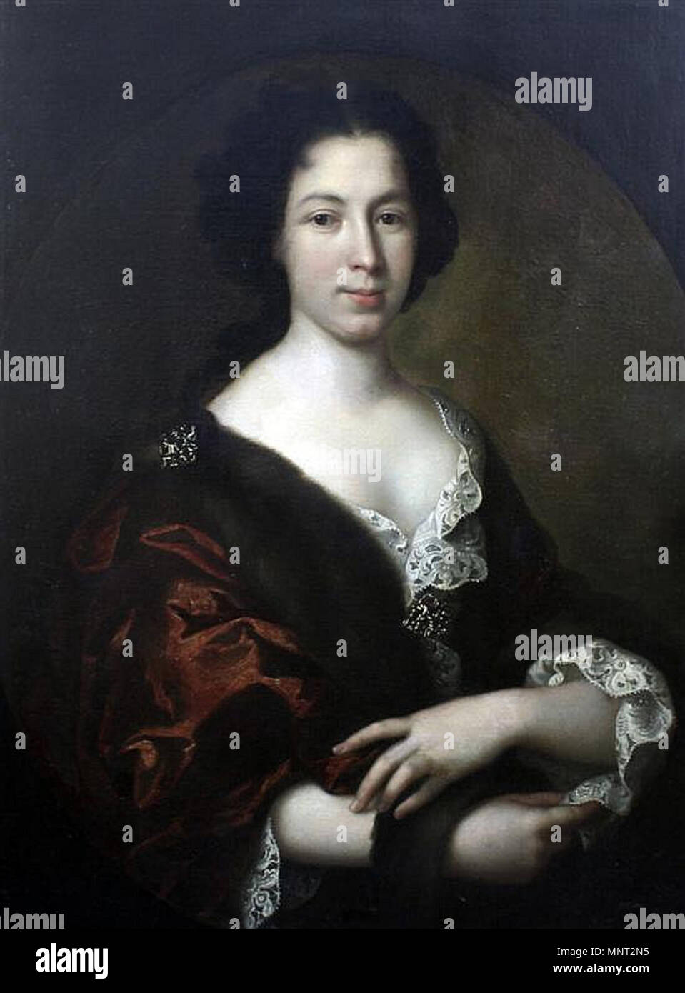 . English: Portrait of Mrs Peter Beesley . between 1660 and 1691. 966 Paul Mignard - Portrait of ...