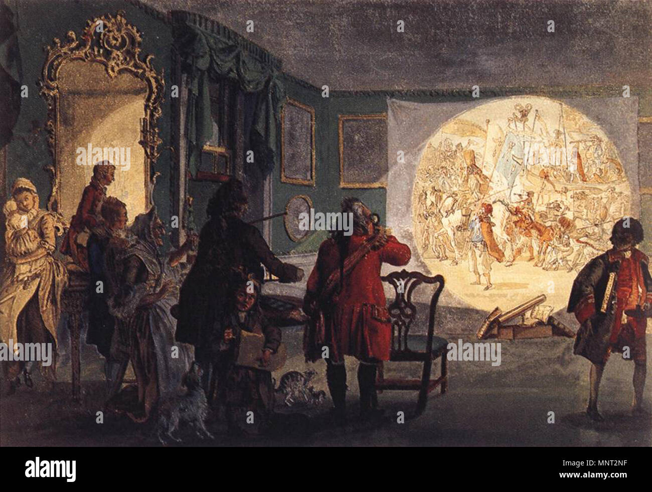 The Laterna Magica circa 1760. 966 Paul Sandby - The Laterna Magica ...