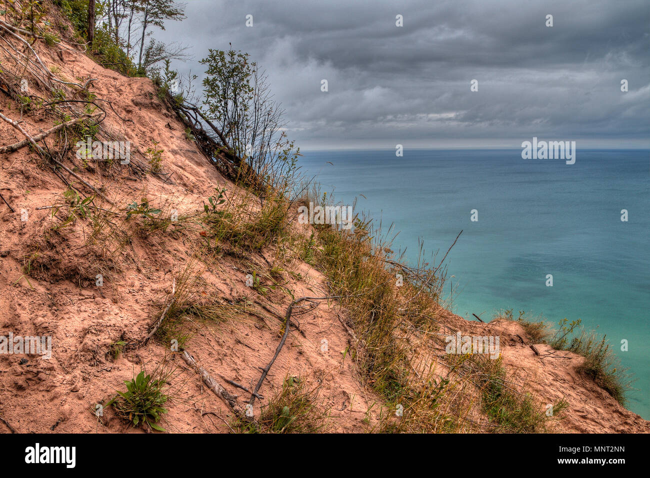The Painted Rocks National Lakeshore in Upper Michigan has a wide ...