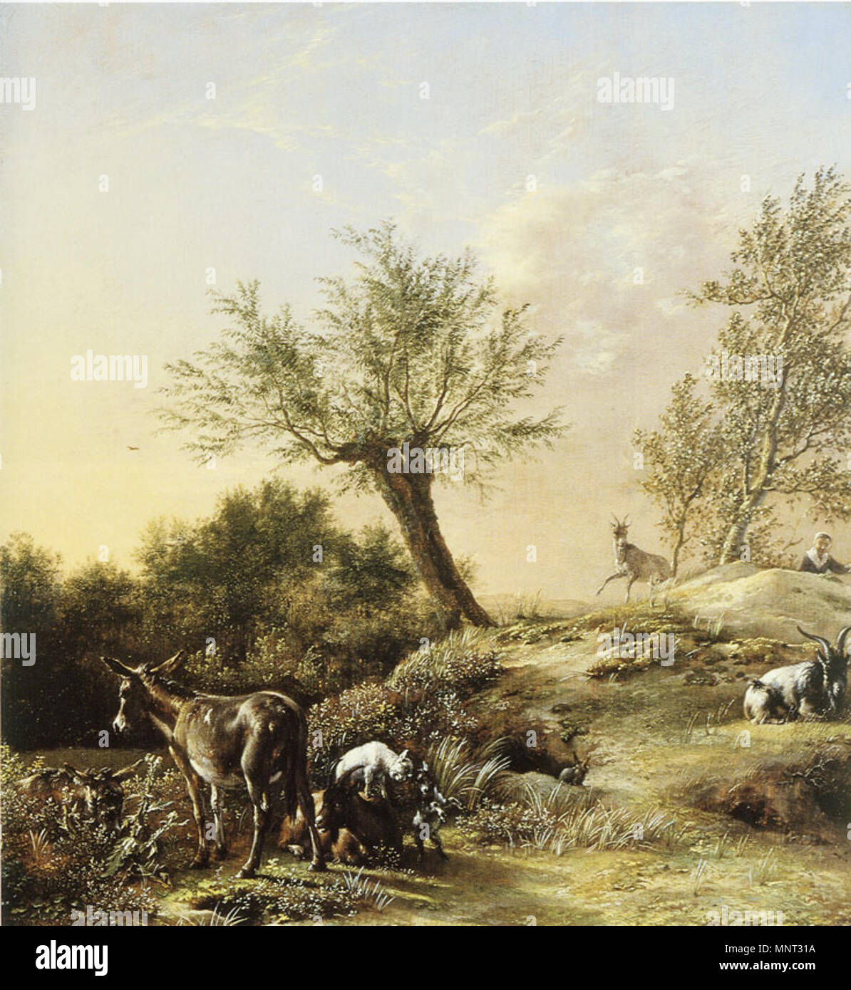 The Rabbit Warren (“Spring Landscape with Donkeys and Goats”) 1647. 967 Paulus Potter - Spring ...