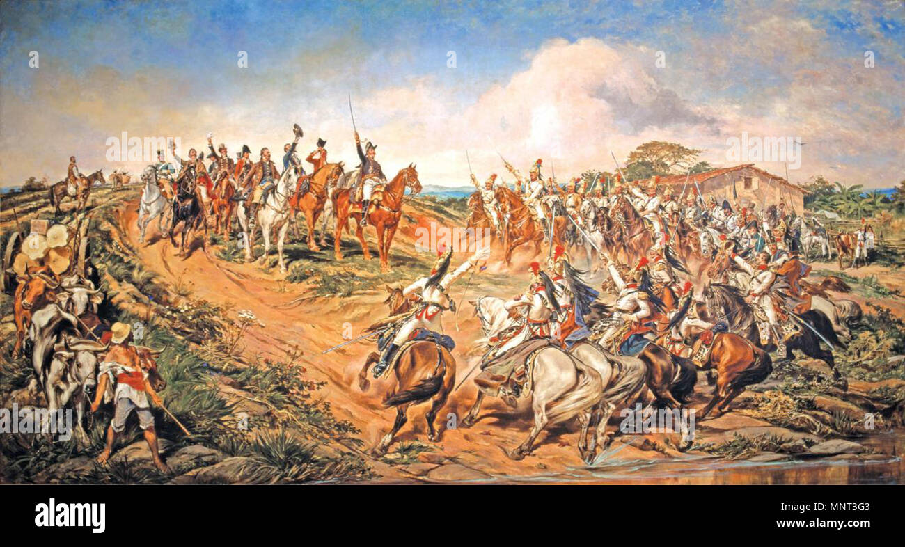 Brazil independence painting 1888 hi-res stock photography and images ...