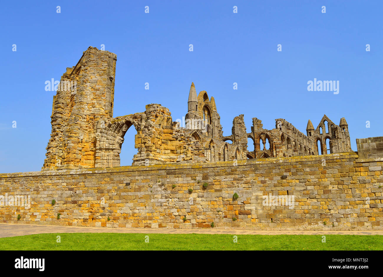 Whitby Abbey a 7th-century Christian monastery is a Grade I Listed ...
