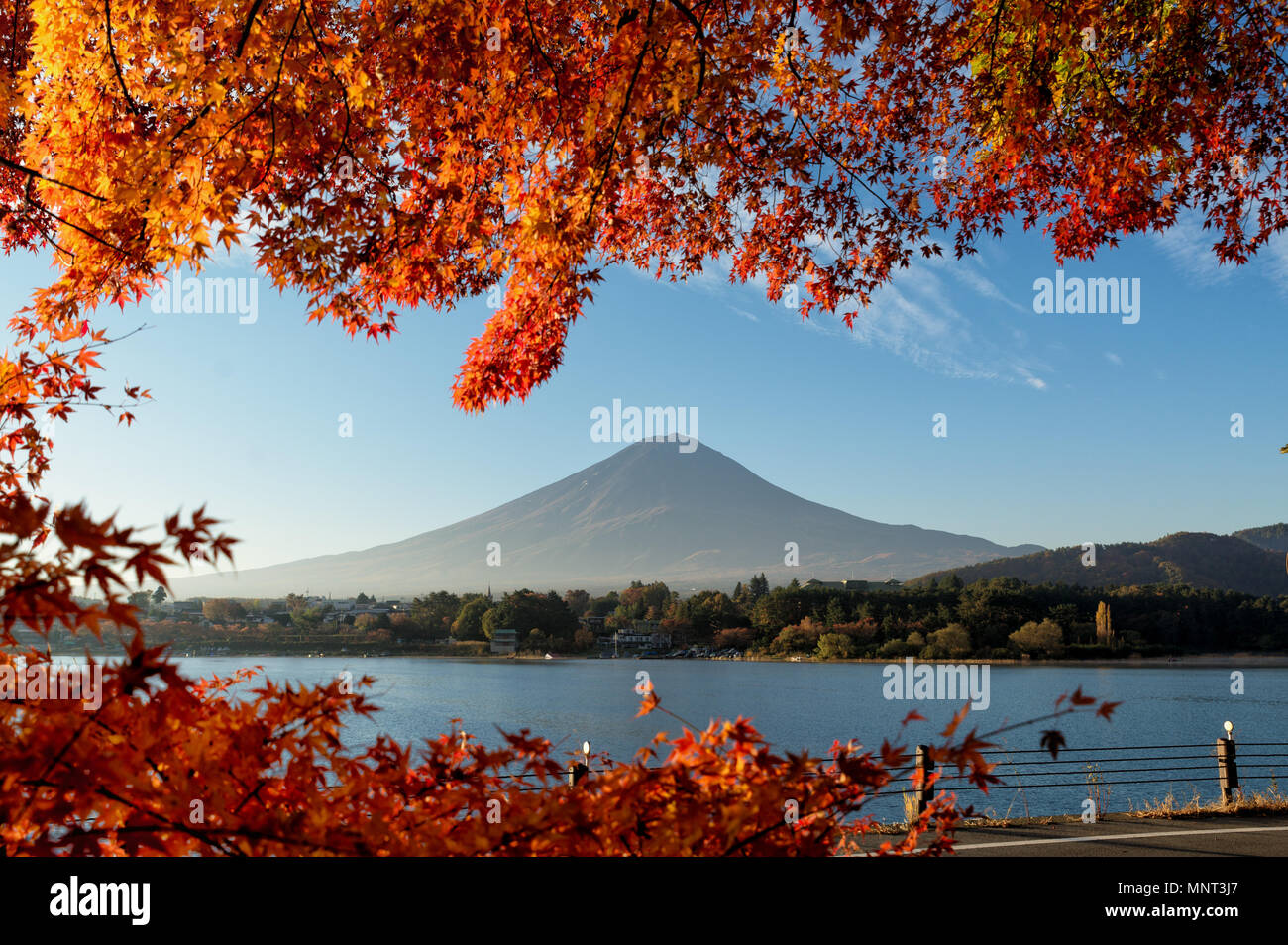 Mount Fuji and natural landscape Stock Photo - Alamy