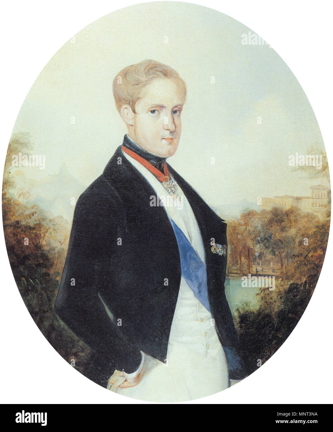 . English: Emperor Pedro II of Brazil, 1846. Português: Imperador Pedro ...