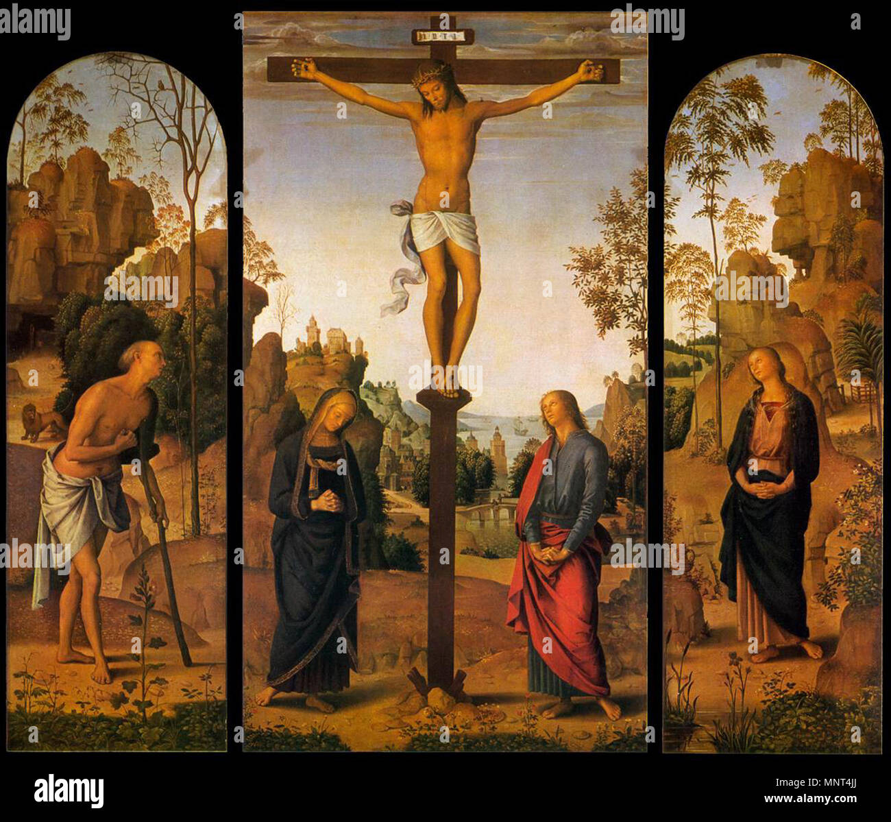 Galitzin-Triptych Alternative title(s): Crucifixion with Mary and Saint John Evangelist, and ...