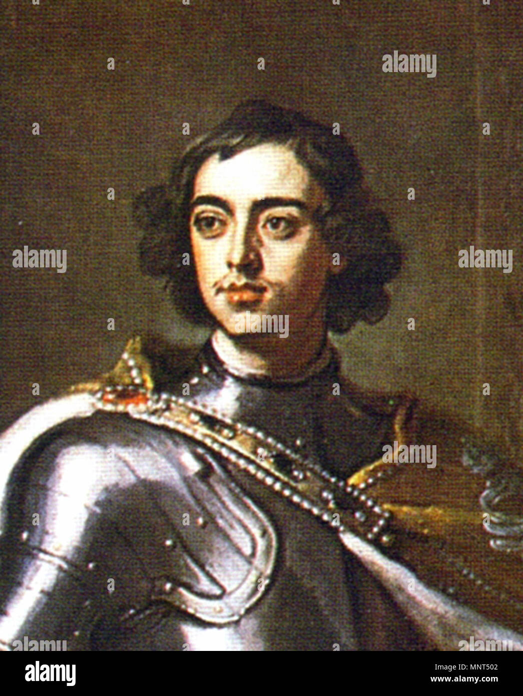 . English: Portrait of Russian Tsar Peter I (the Great) by Godfrey ...