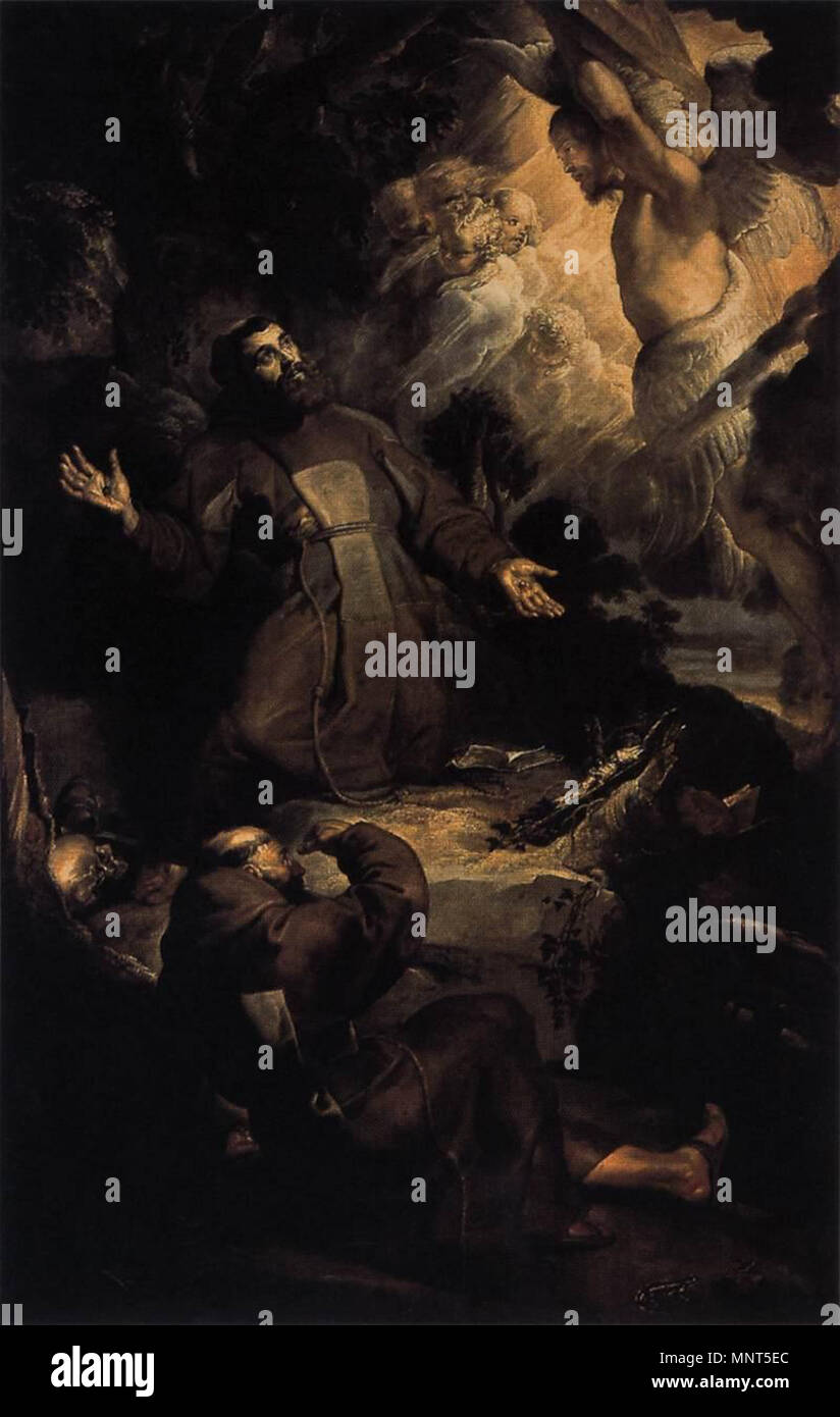 English: The Stigmatization of St Francis circa 1616. 977 Peter Paul ...