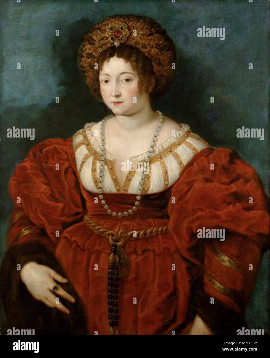 Isabella d'Este circa 1605. 977 Peter Paul Rubens 122 Stock Photo - Alamy