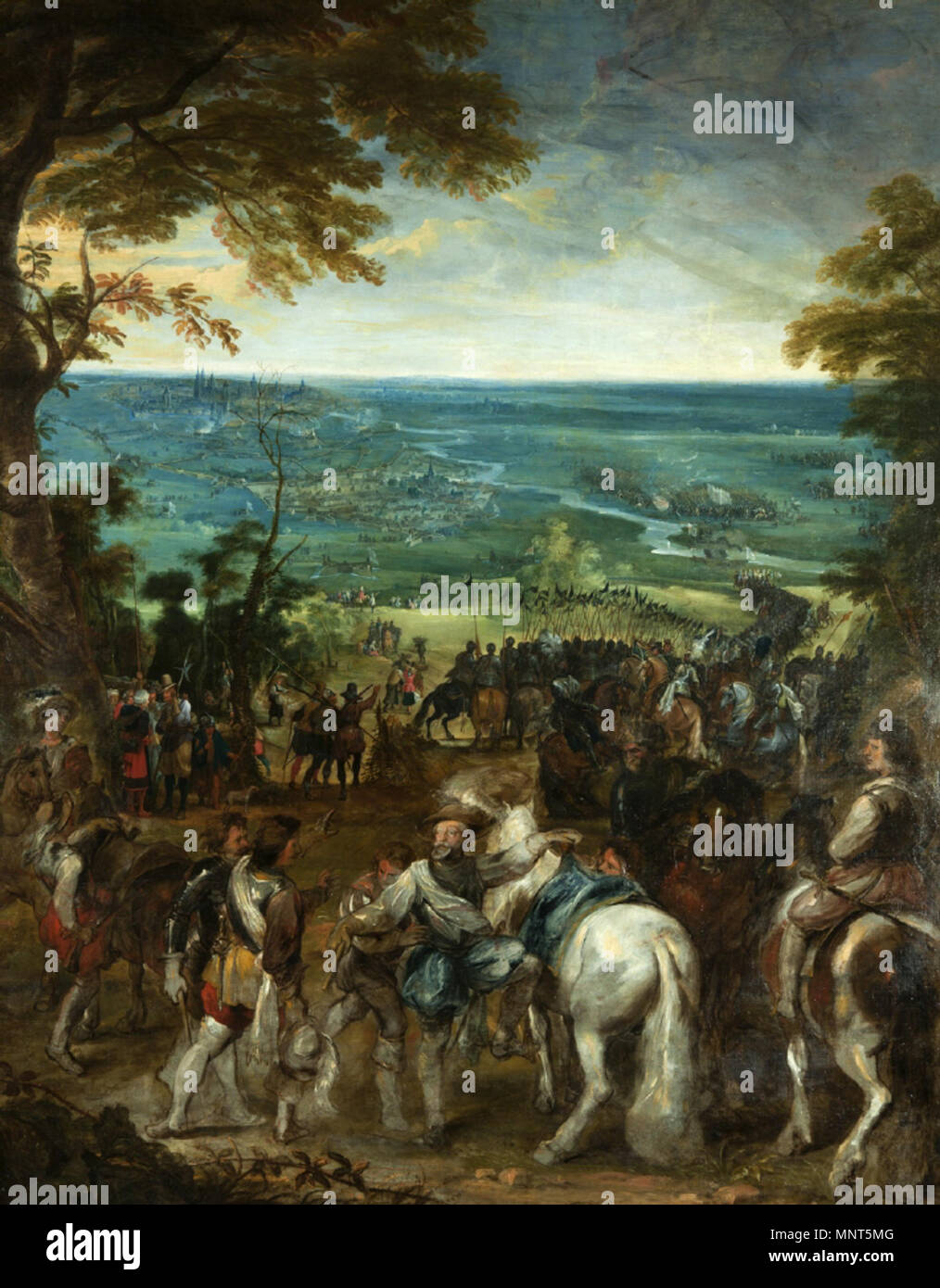 English: Henry IV of France at the Siege of Amiens in 1597. Svenska ...