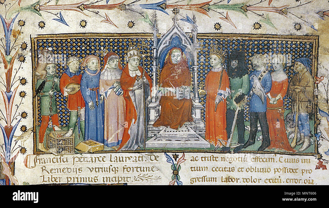 English jester manuscript hi-res stock photography and images - Alamy