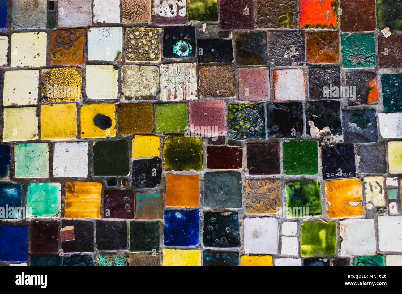 Colorful urban mosaic background Stock Photo - Alamy