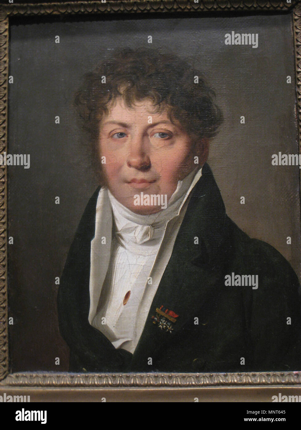 1017 Portrait of a Man, by Louis-Léopold Boilly Stock Photo - Alamy