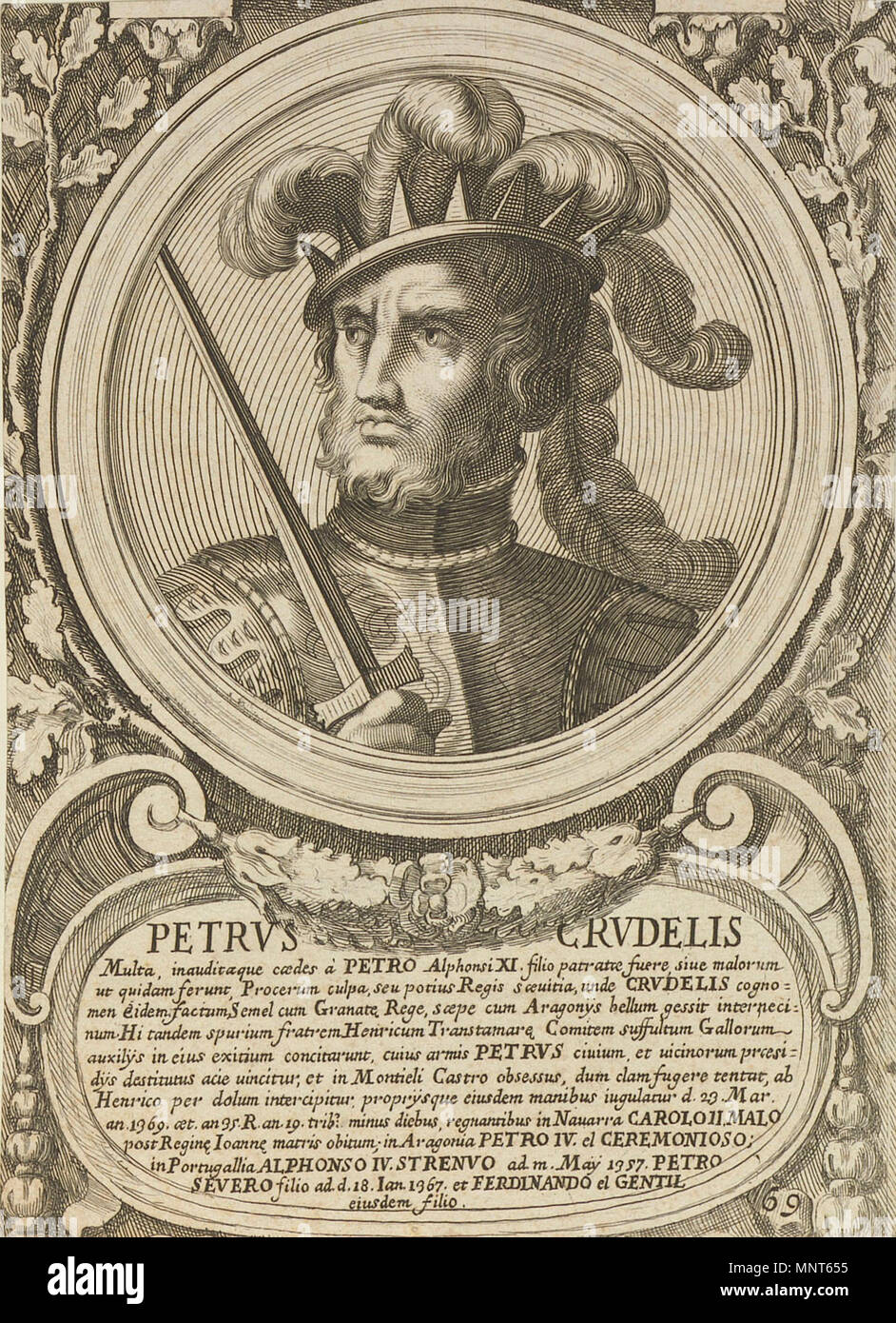 . English: Peter I of Portugal (1320-1367) . 18th century (?). Unknown ...