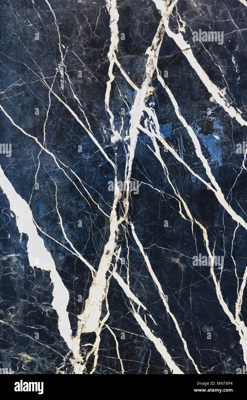 Blue and white marble surface background with interesting textures ...
