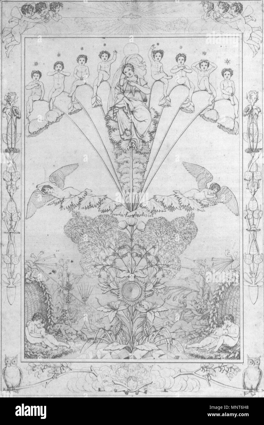 German: Die Nacht Night . Part of the series Tageszeiten, no. 4 ...