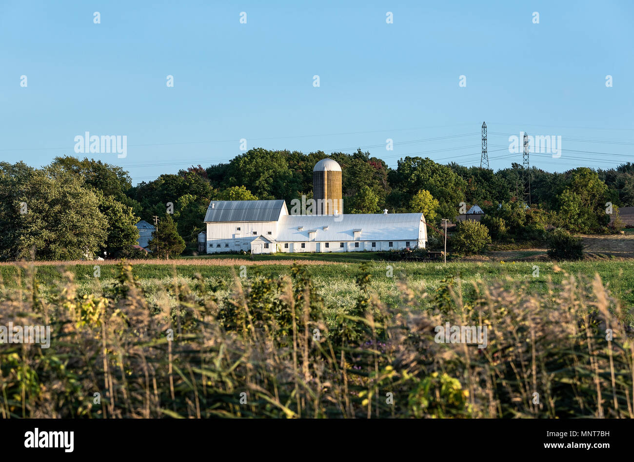 Rustic farm, Hudson, Ohio, USA Stock Photo - Alamy
