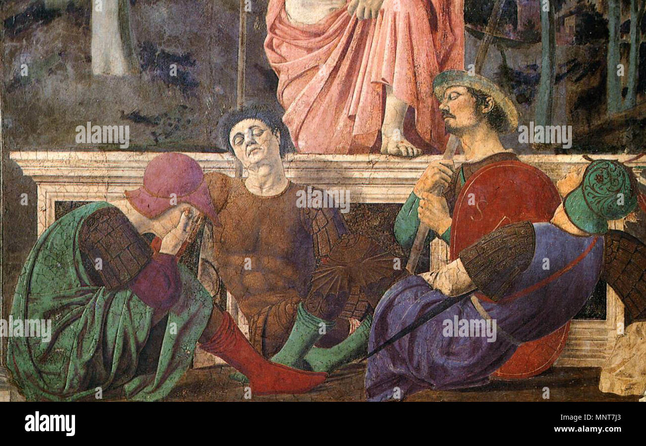 The Resurrection (detail) between 1463 and 1465. 986 Piero della ...