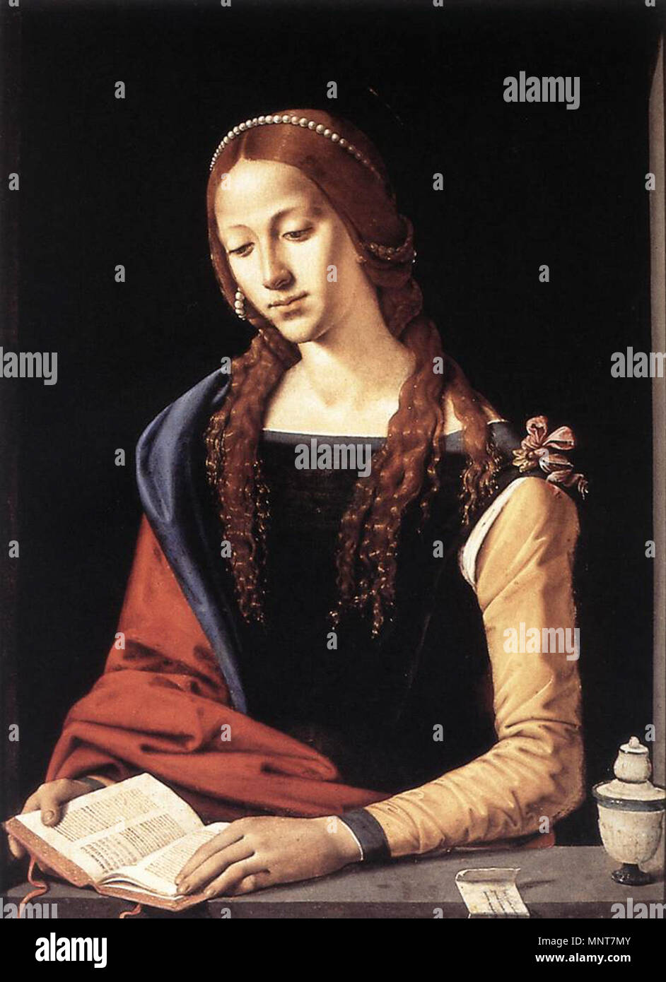 Mary Magdalene 1490s. 986 Piero di cosimo, maddalena Stock Photo - Alamy