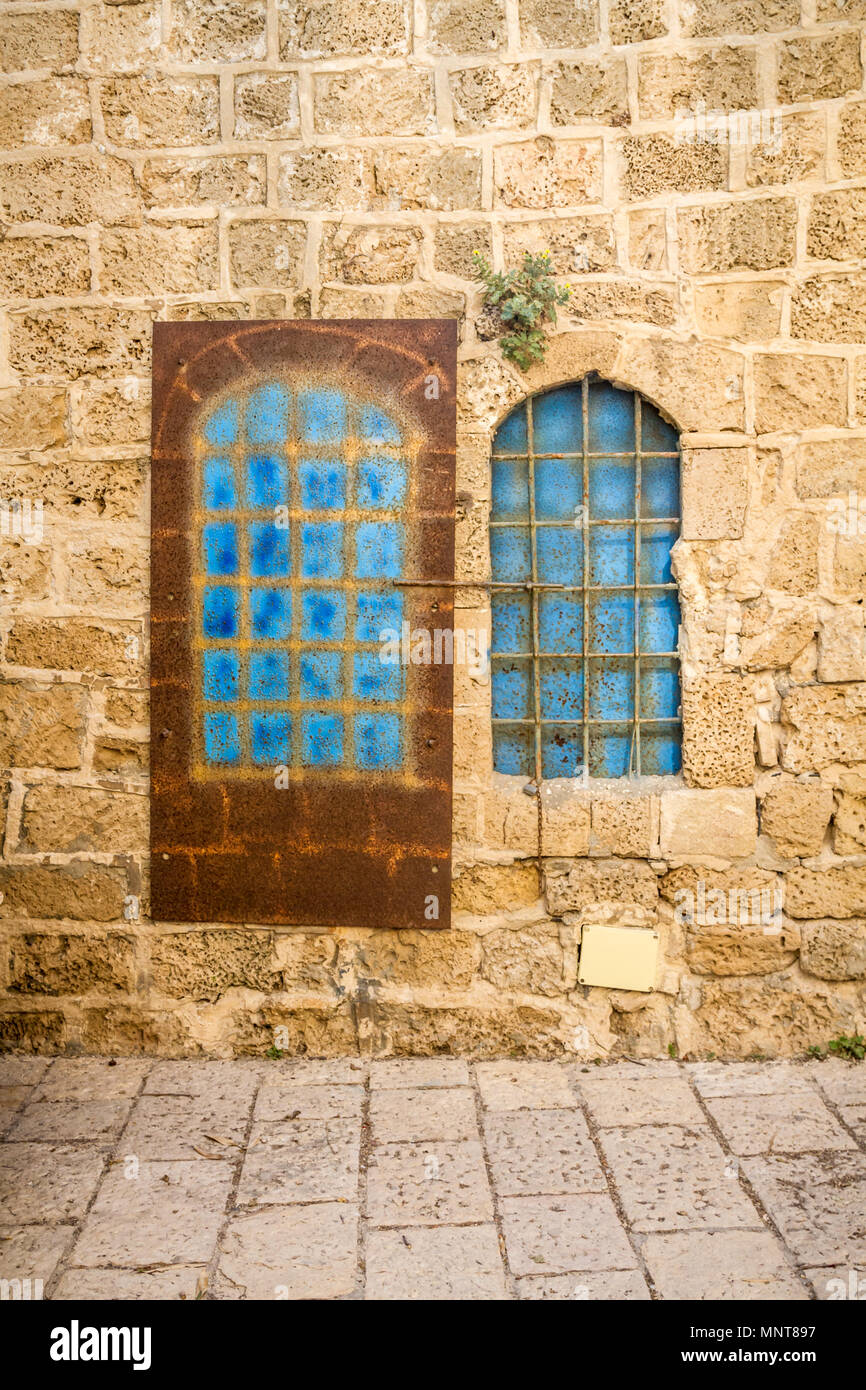 Ancient window in Old Jaffa, Tel Aviv Yaffo, Israel Stock Photo - Alamy