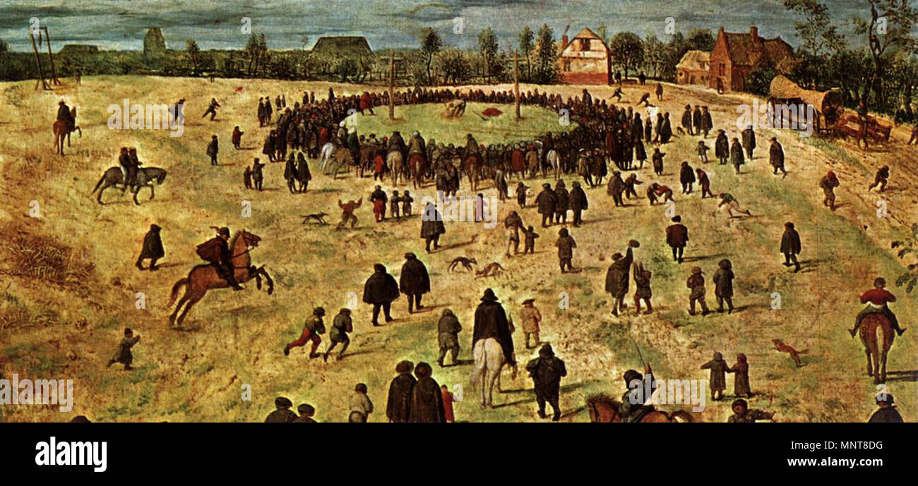 Christ Carrying the Cross (detail) 1564. 989 Pieter Bruegel the Elder - Christ Carrying the ...