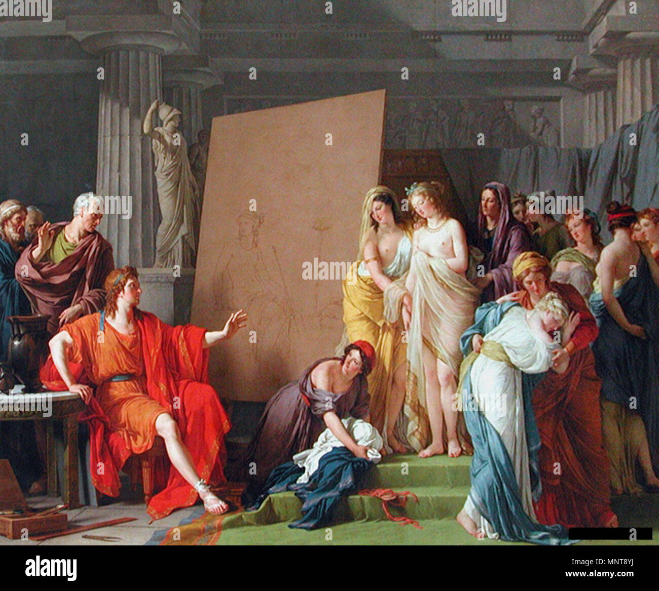 Zeuxis Choosing Models from the Beautiful Women of Croton 1789. 1283 ...