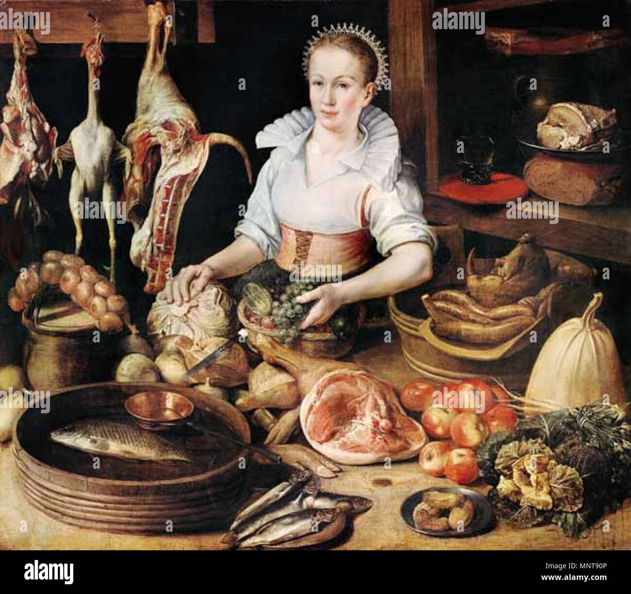 The Kitchen Maid 1628. 991 Pieter Cornelisz. van Rijck - The Kitchen ...