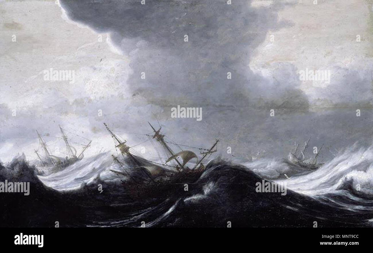 Dutch Shipping in Heavy Seas first half of 17th century. 993 Pieter ...