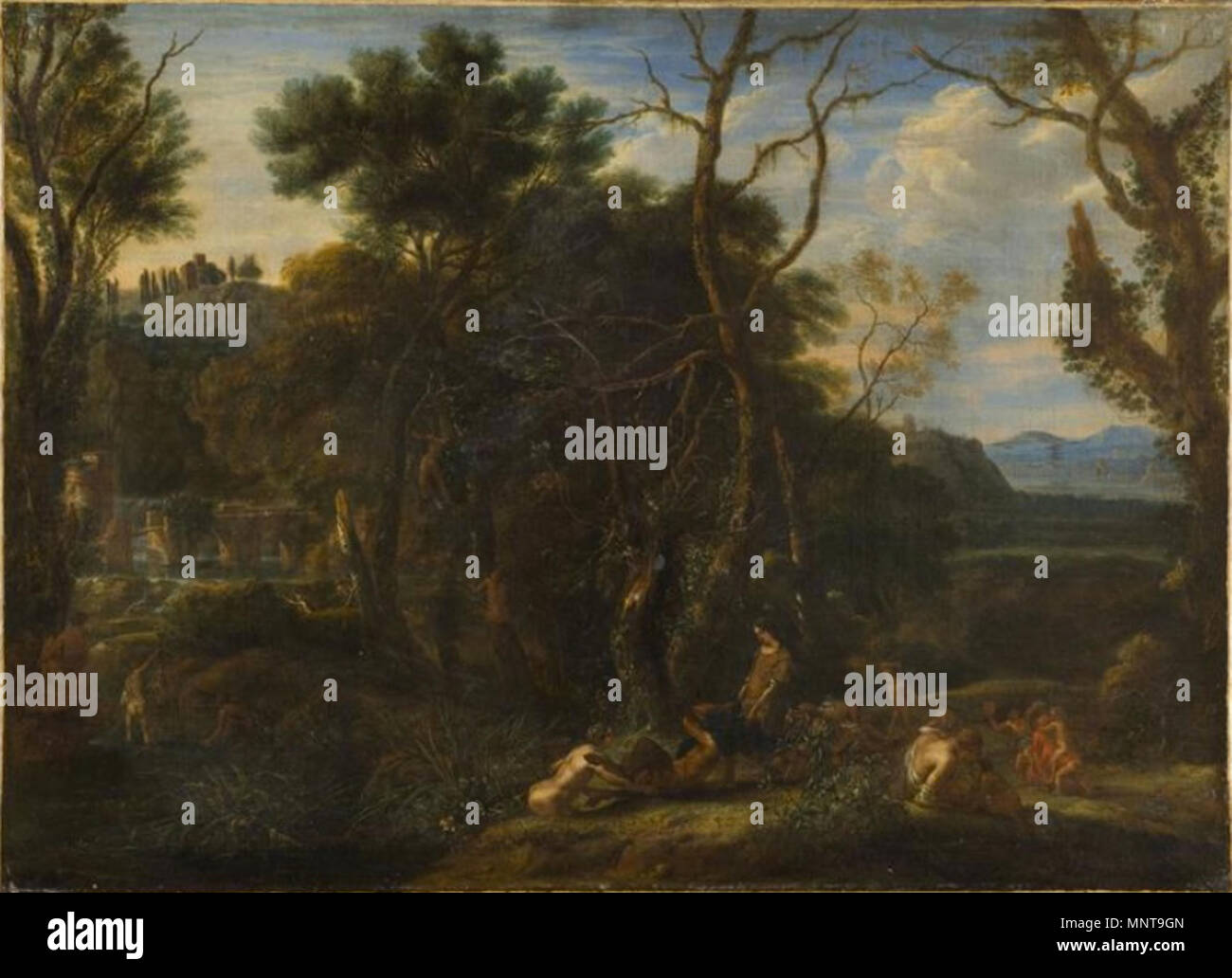 Landscape with nymphs and satires between 1655 and 1711. 994 Pieter ...