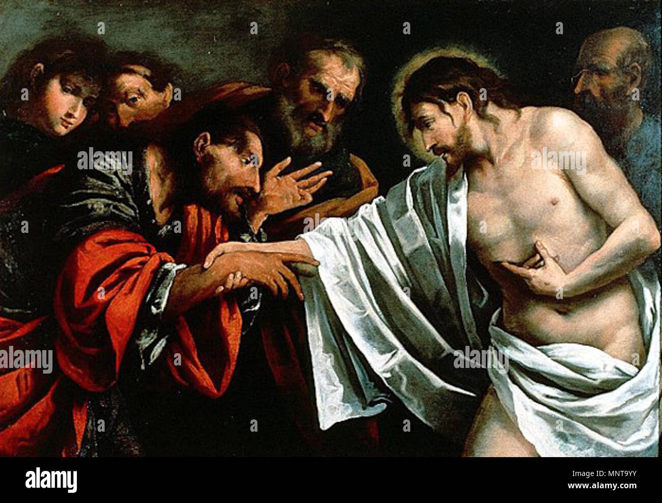 The incredulity of St Thomas circa 1670. 995 Pietro della Vecchia - The ...