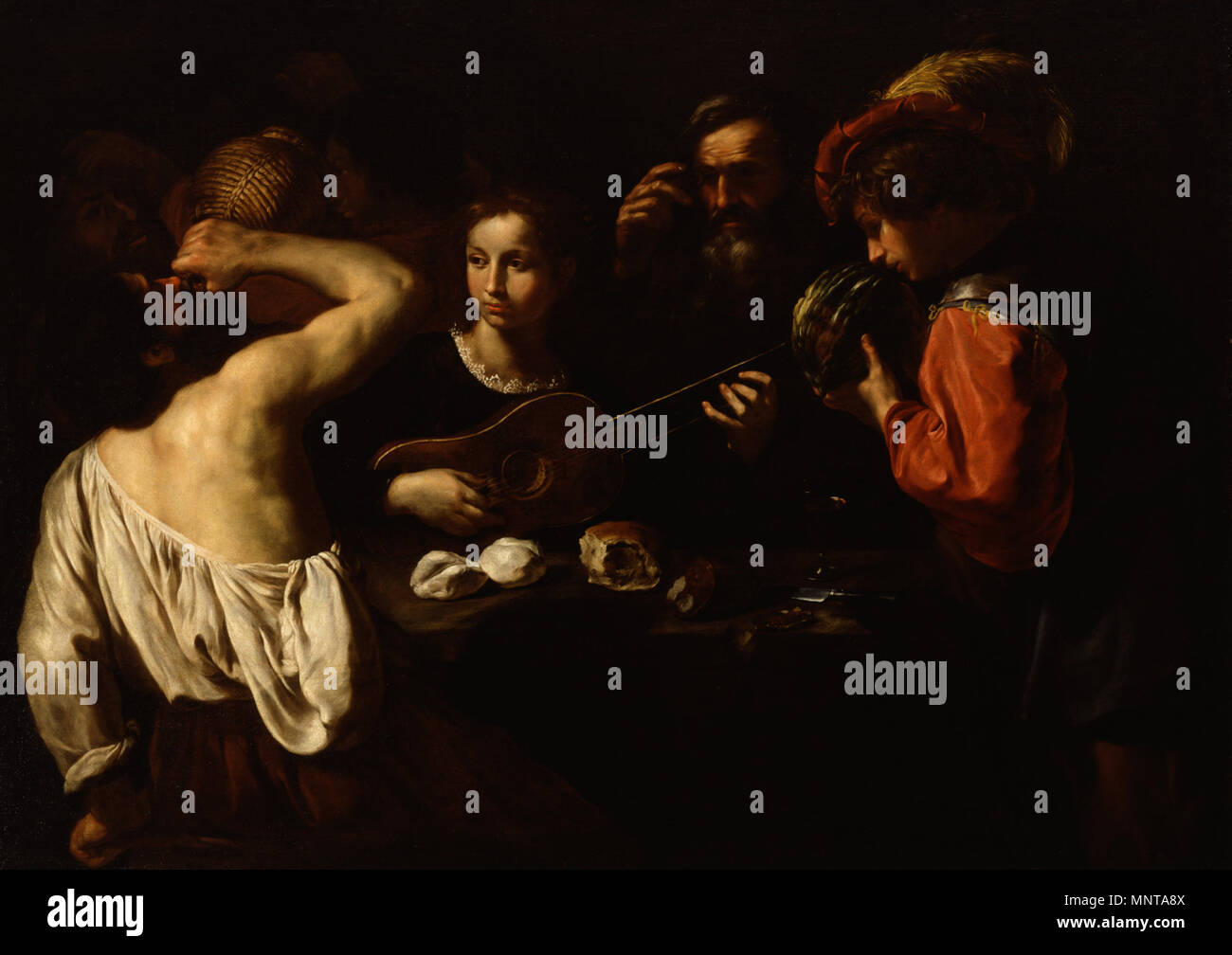 Pietro Paolini (?) (Italian, 1557-1622). 'Allegory of the Five Senses ...