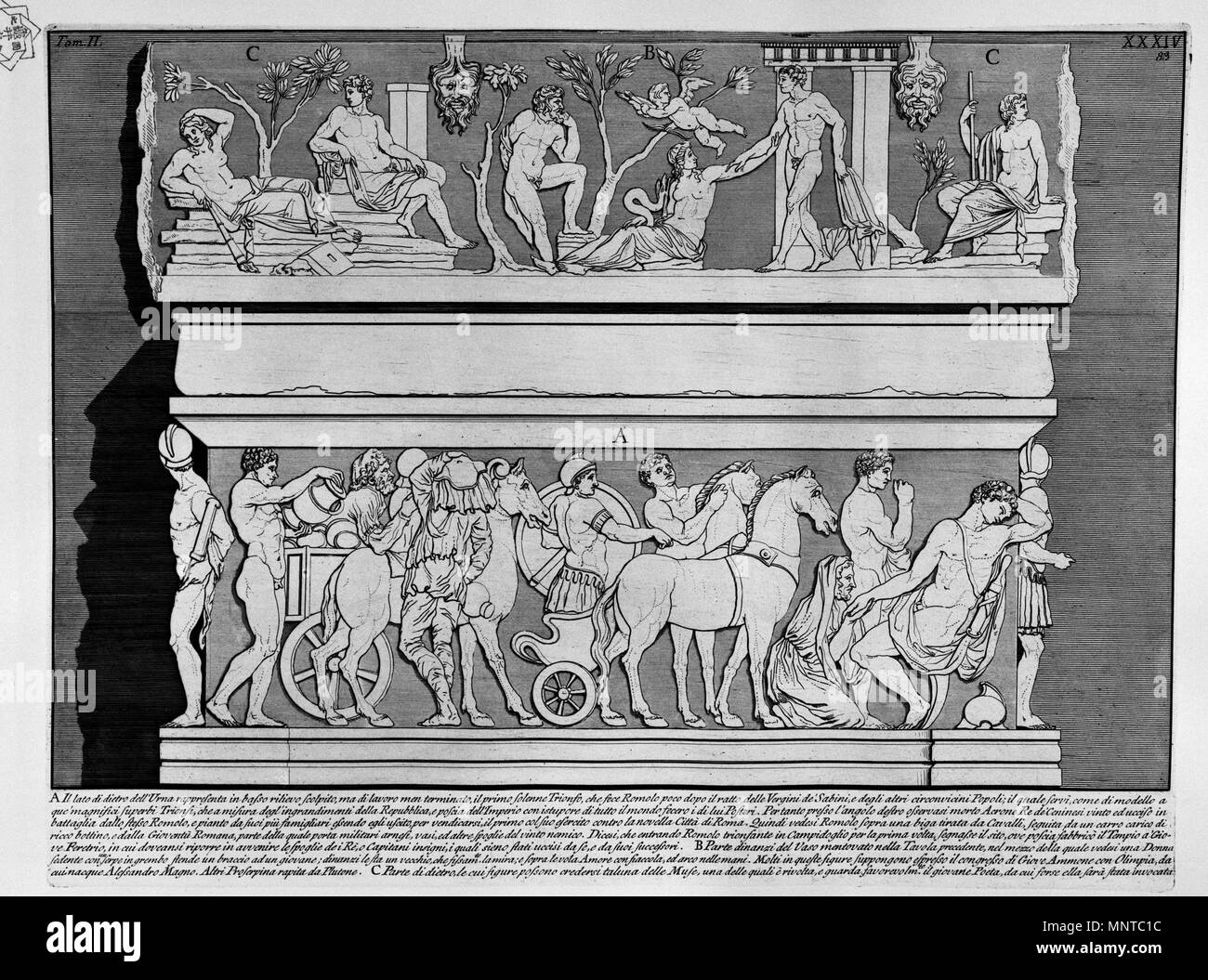 Sarcophagus of Alexander Severus and Julia Mamaea from Monte del Grano ...