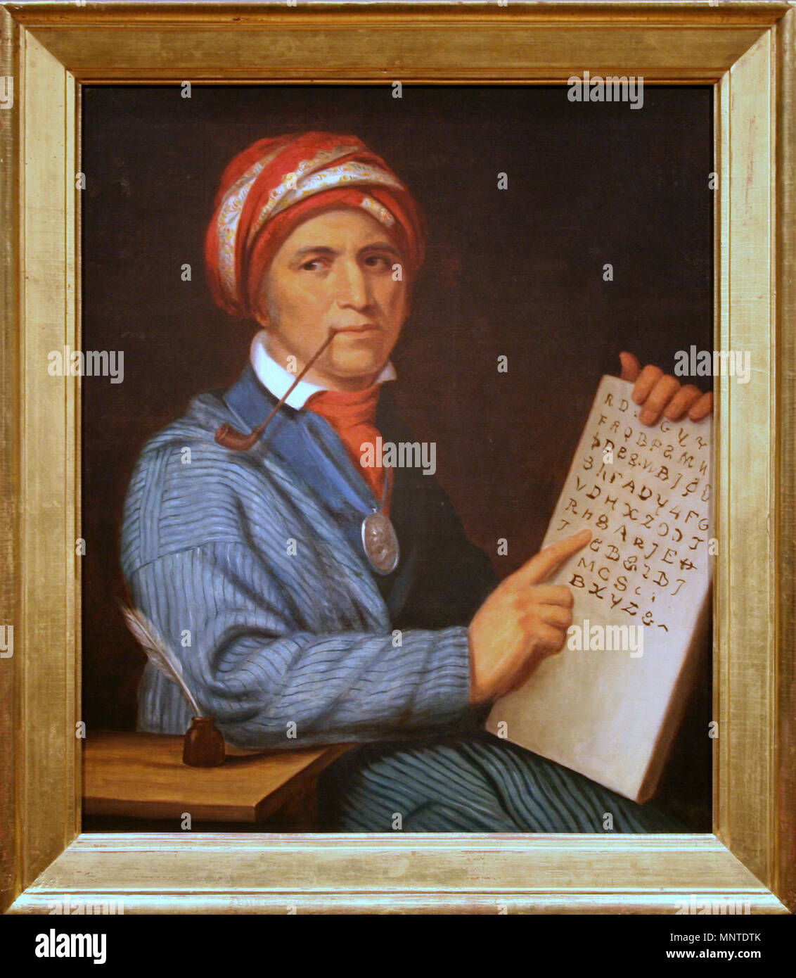 Sequoyah cherokee language hi-res stock photography and images - Alamy