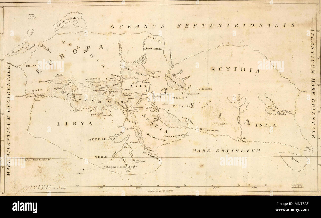 Strabo map hi-res stock photography and images - Alamy