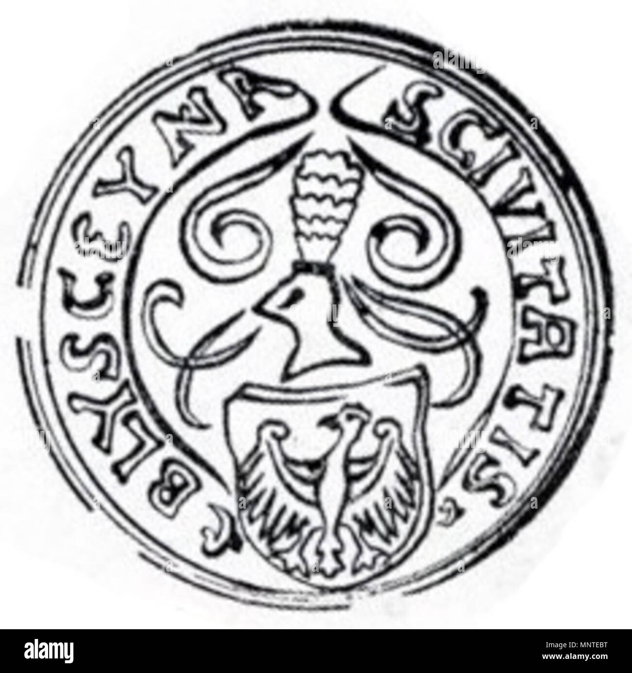 English medieval city Cut Out Stock Images & Pictures - Alamy