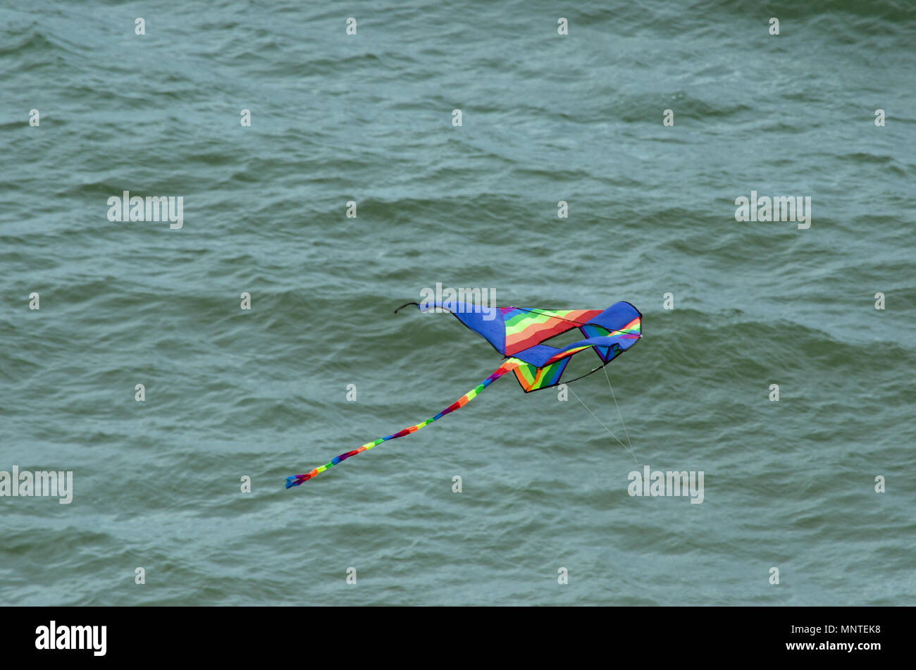 kite flying at beach Stock Photo - Alamy