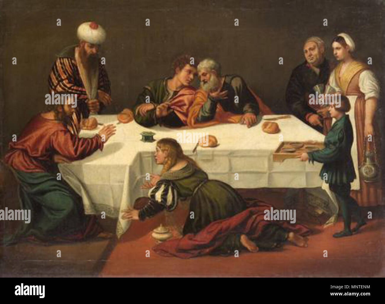 The anointing at bethany hi-res stock photography and images - Alamy