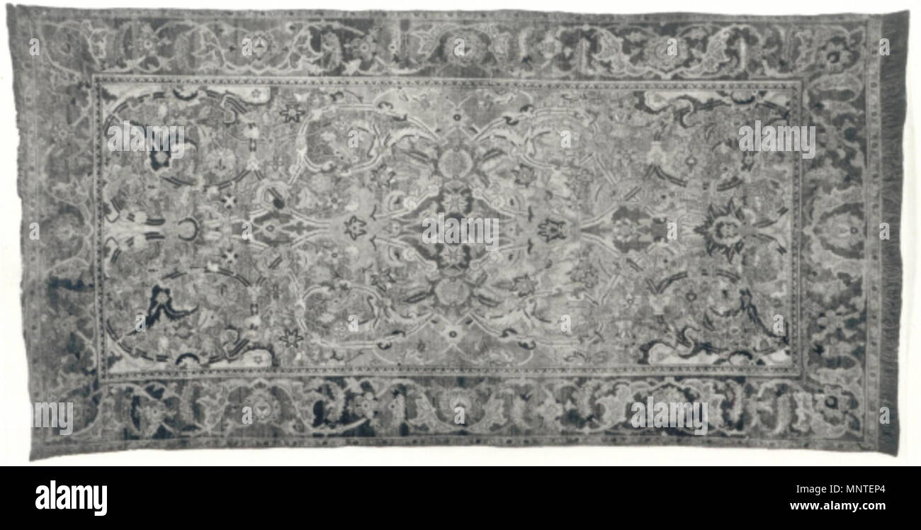 English: A so-called Polish Carpet. Polski: Kobierzec tzw. polski. 17th ...