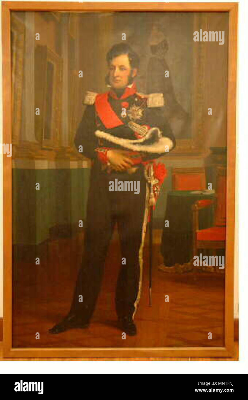 . English: Portrait of Louis Philippe I . 19th century. 1016 Portrait ...