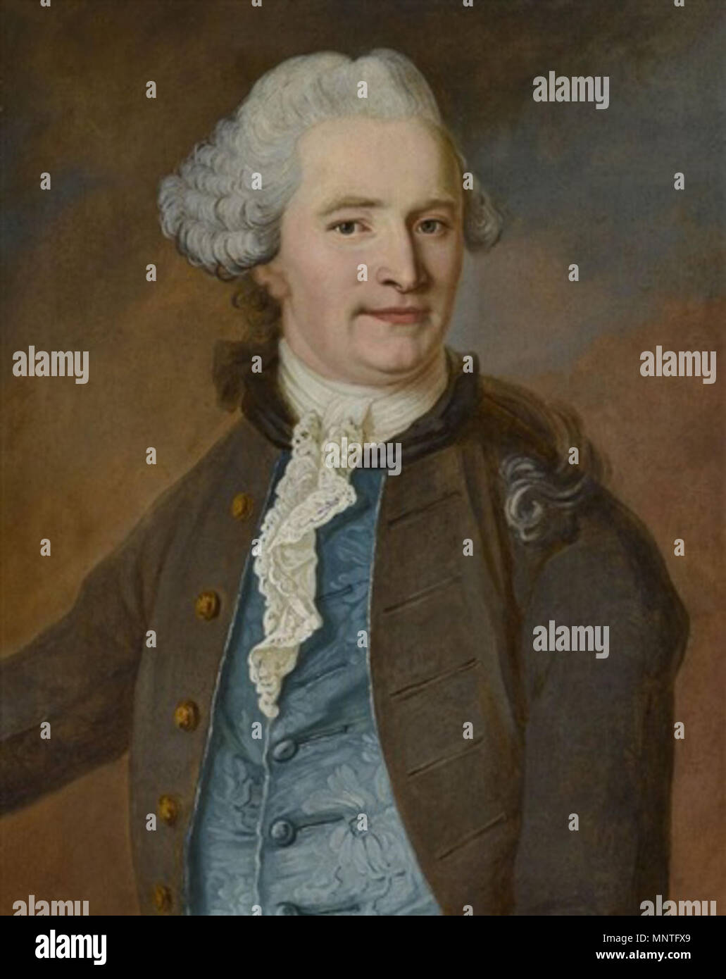 German: Herrenporträt Portrait of a Man 18th century. 1016 Portrait of ...