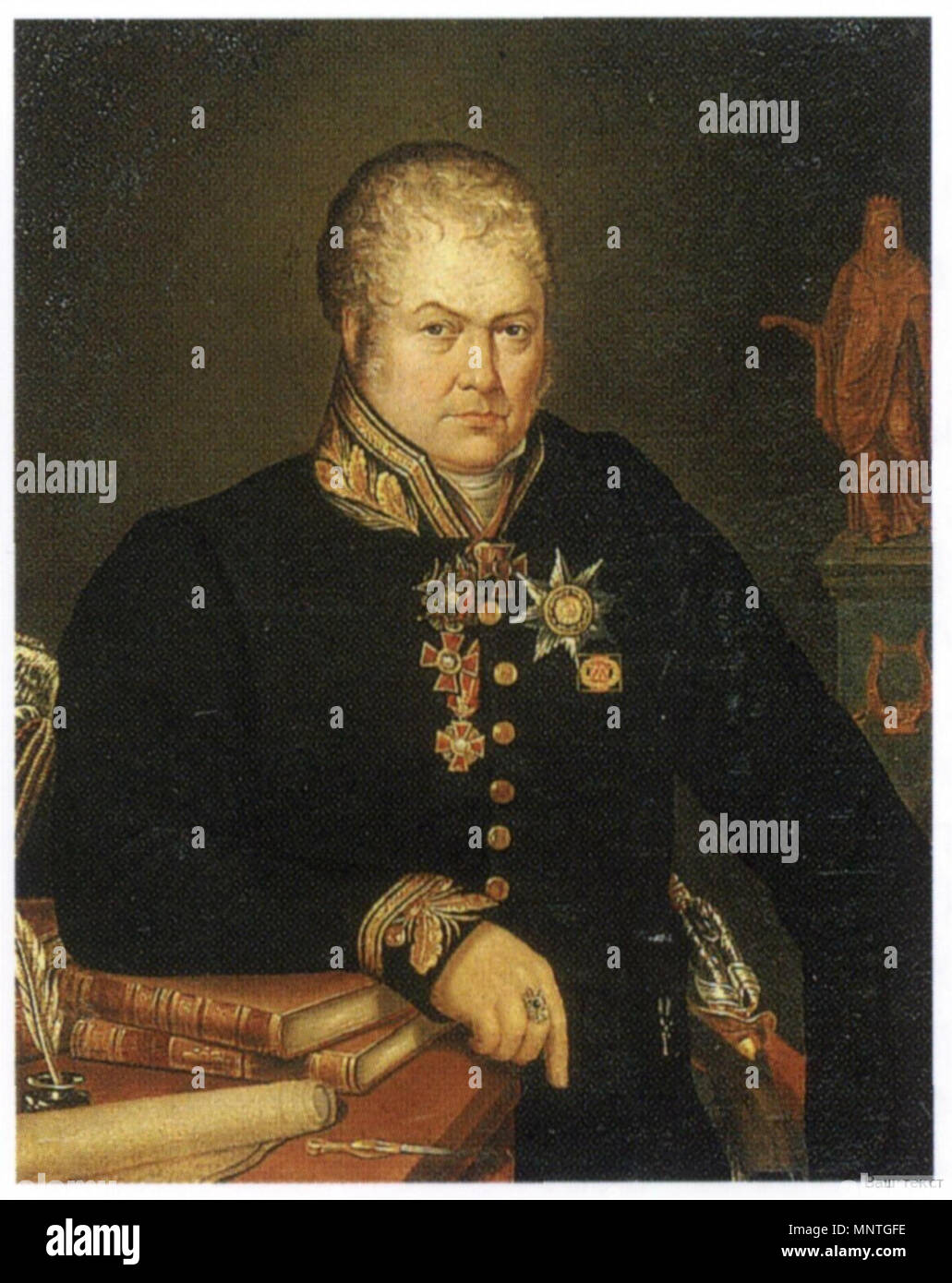 Portrait of Gavriil Solntsev 1838. 1019 Portrait of Gavriil Solntsev ...