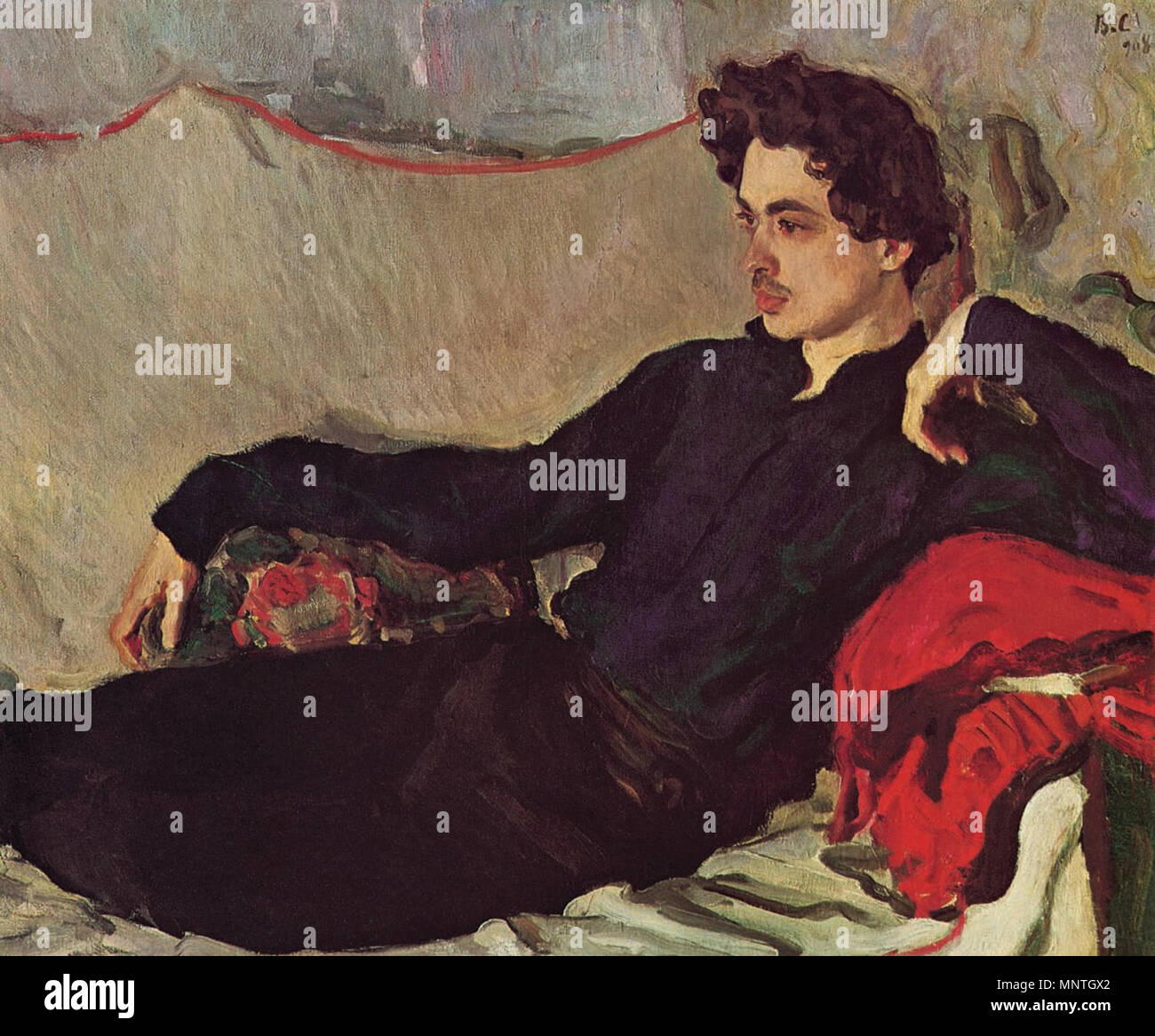 . Portrait of Nikolay Pozniakov . 1908. 1020 Portrait of Nikolay ...