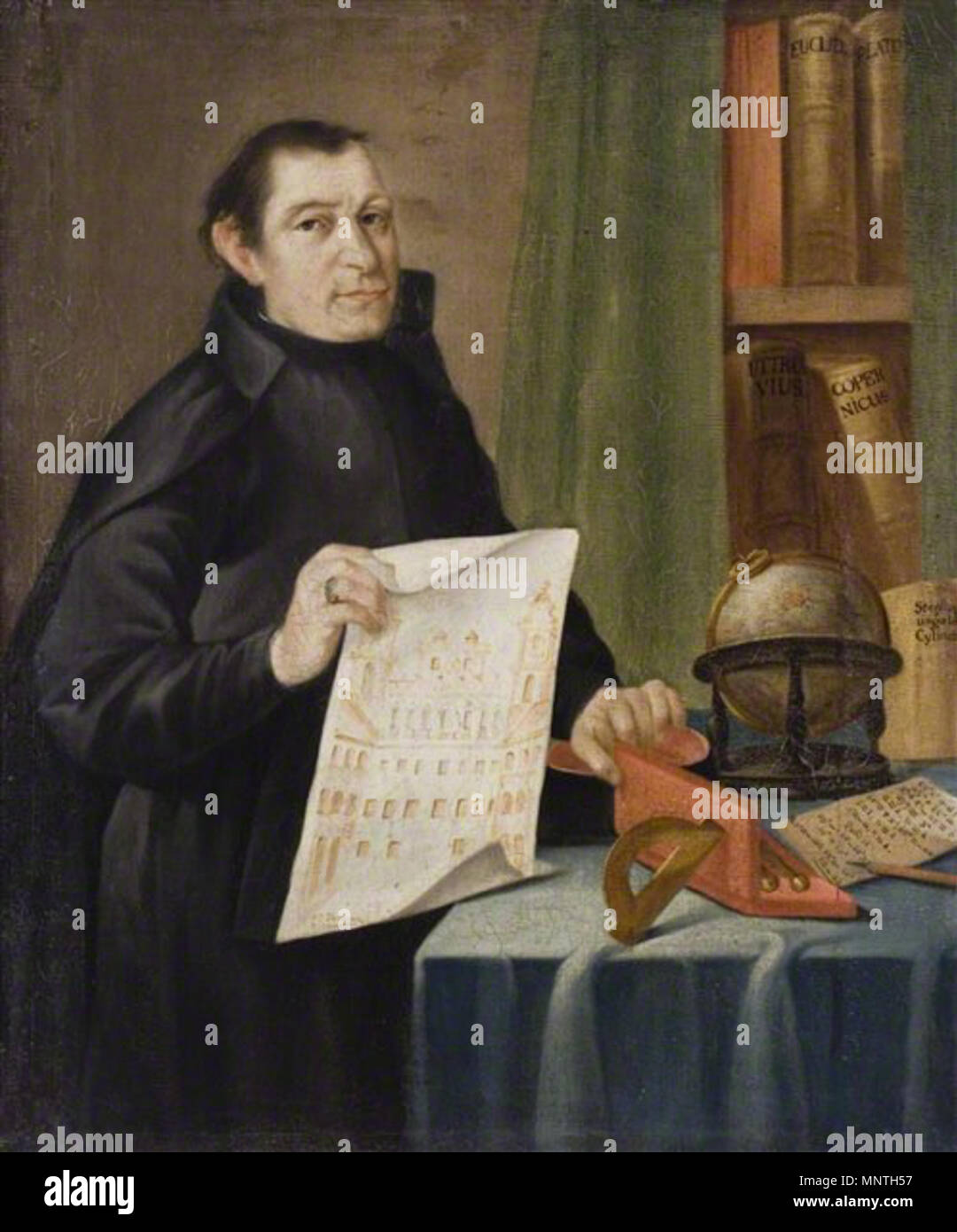 . Portrait of Thomas Zebrowski. He hols a project for the astronomical ...