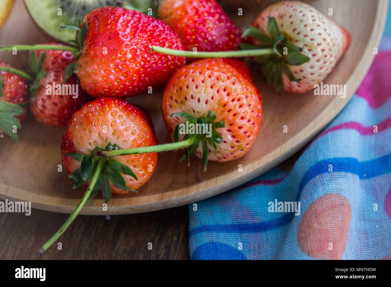 strawberry and fruit group of vitamin for health , tasty fruit Stock ...