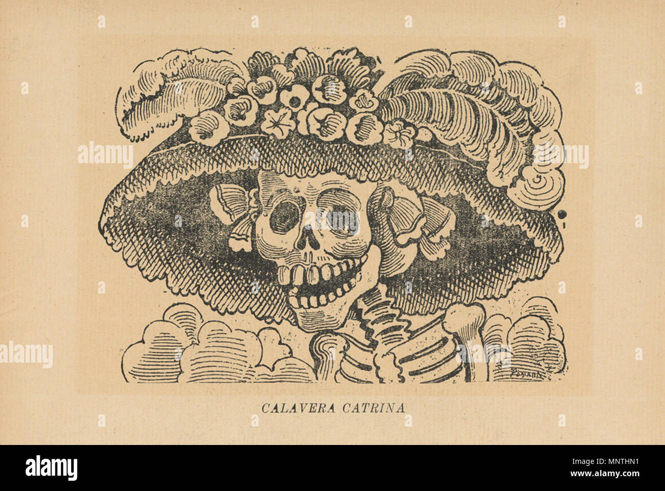 La catrina jose guadalupe posada hi-res stock photography and images ...