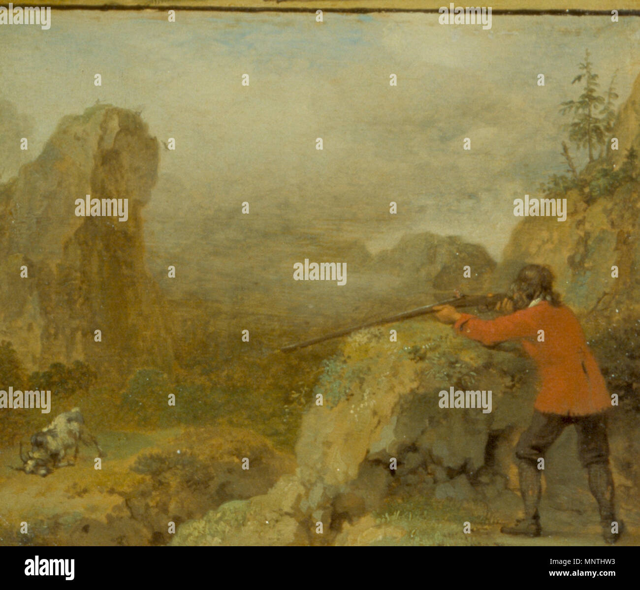 English: Punishment of a Hunter 1650. 1025 Potter, Paulus - Punishment ...