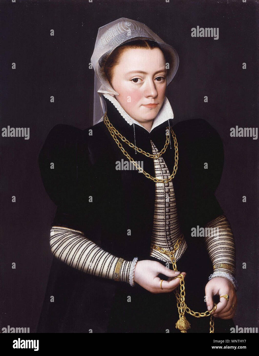 Pomander on a gold chain hi-res stock photography and images - Alamy