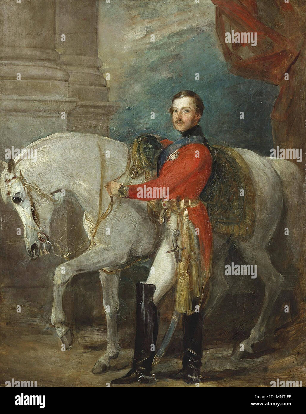 Prince Albert (1819-61) . English: Portrait of Prince Albert . 1845 ...