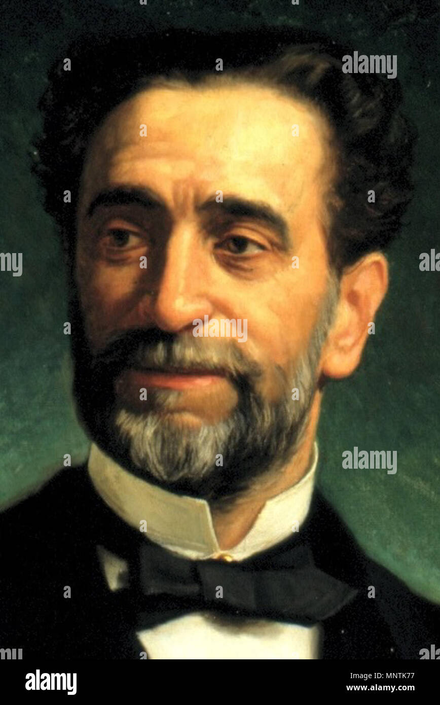1031 Práxedes Mateo Sagasta 1877 (cropped Stock Photo - Alamy