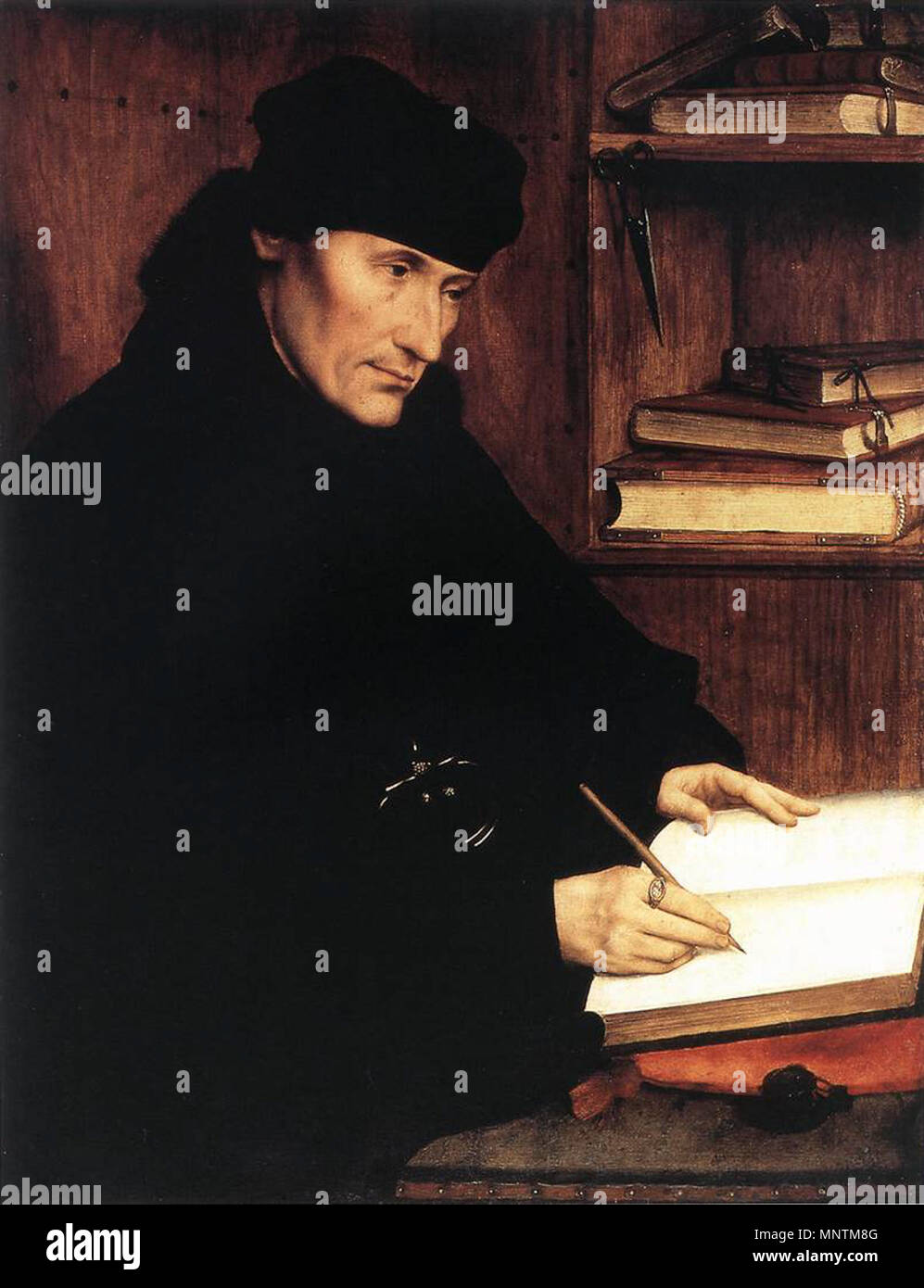 Portrait of erasmus of rotterdam hi-res stock photography and images ...